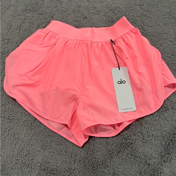 ALO Yoga | Shorts | New Alo Match Point Short Neon Bubblegum | Poshmark
